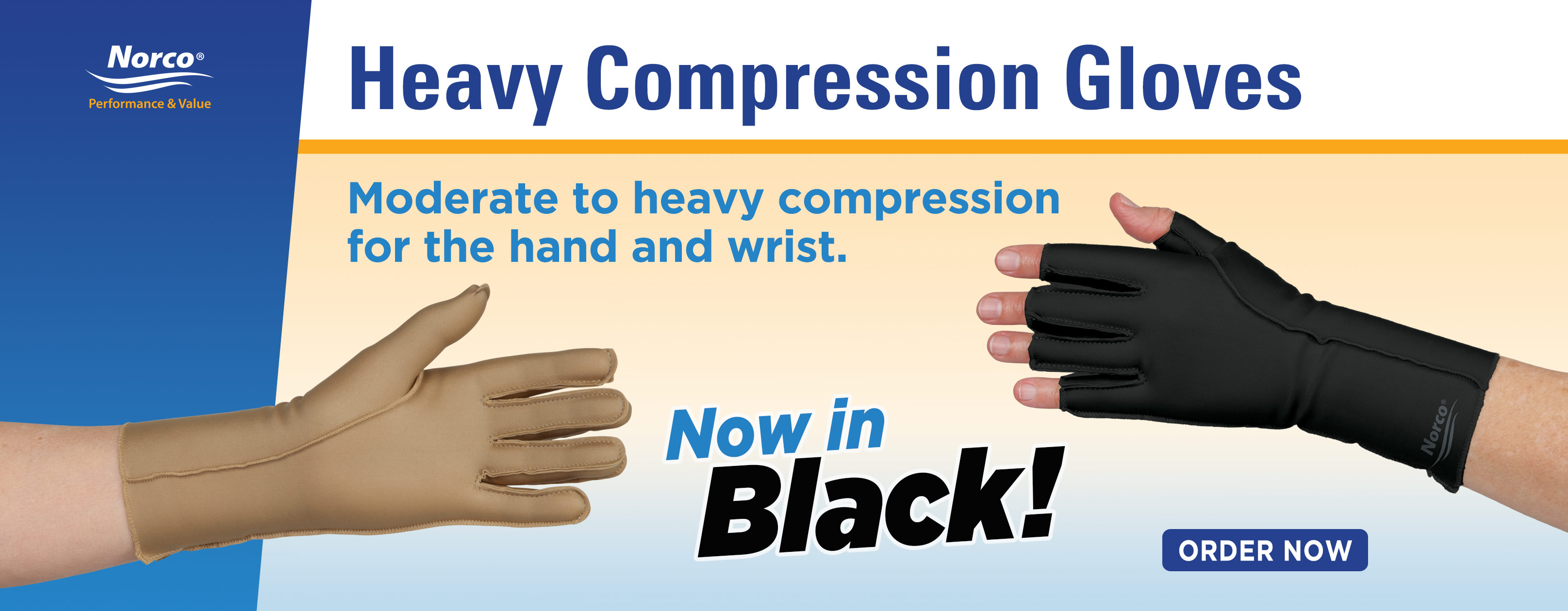 Norco Heavy Compression Gloves | North Coast Medical